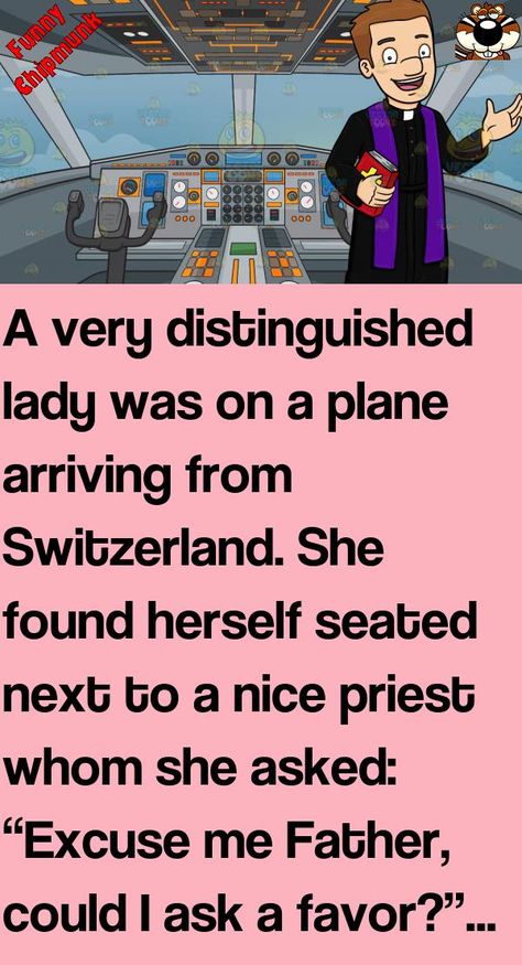 A Priest On A Plane - Funny Good Stories