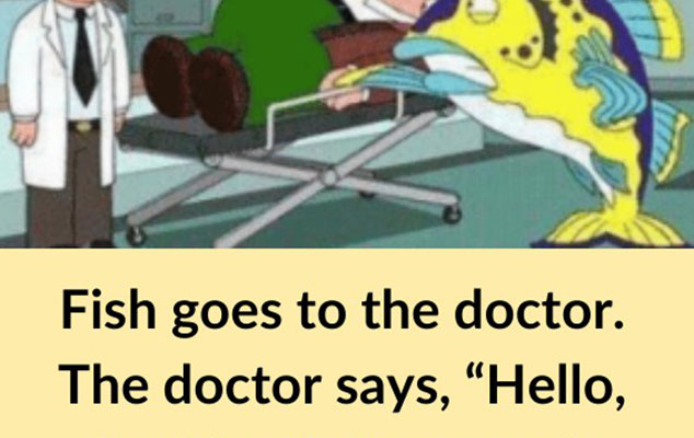 Fish goes to the doctor - Funny Good Stories