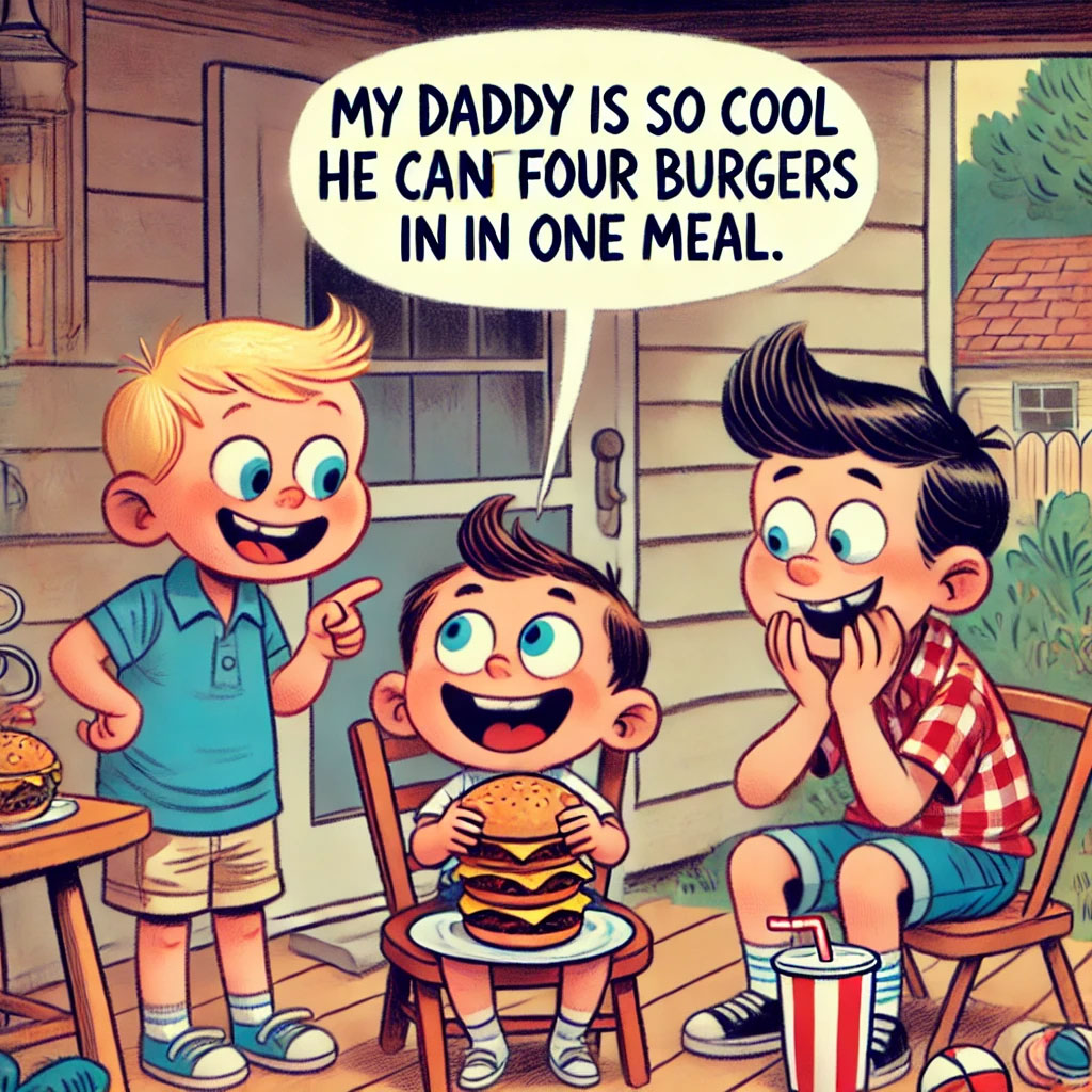 Little Johnny ... My Daddy is so cool - Funny Good Stories