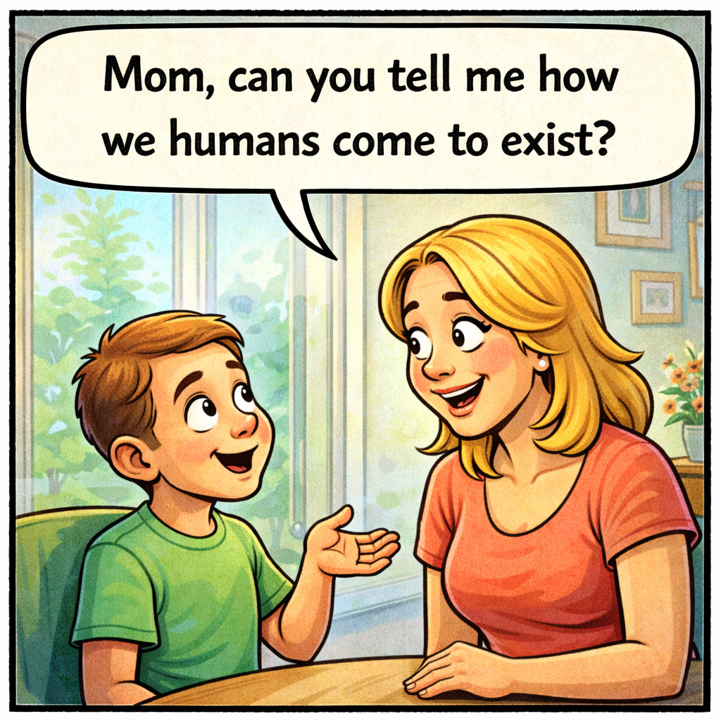 How we humans come to exist? - Funny Good Stories