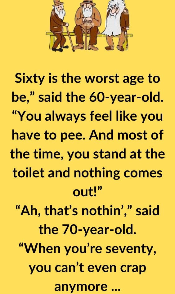Video: Sixty is the worst age to be - Funny Good Stories