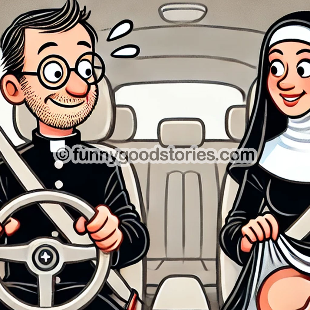 A priest offered a Nun a lift - Funny Good Stories