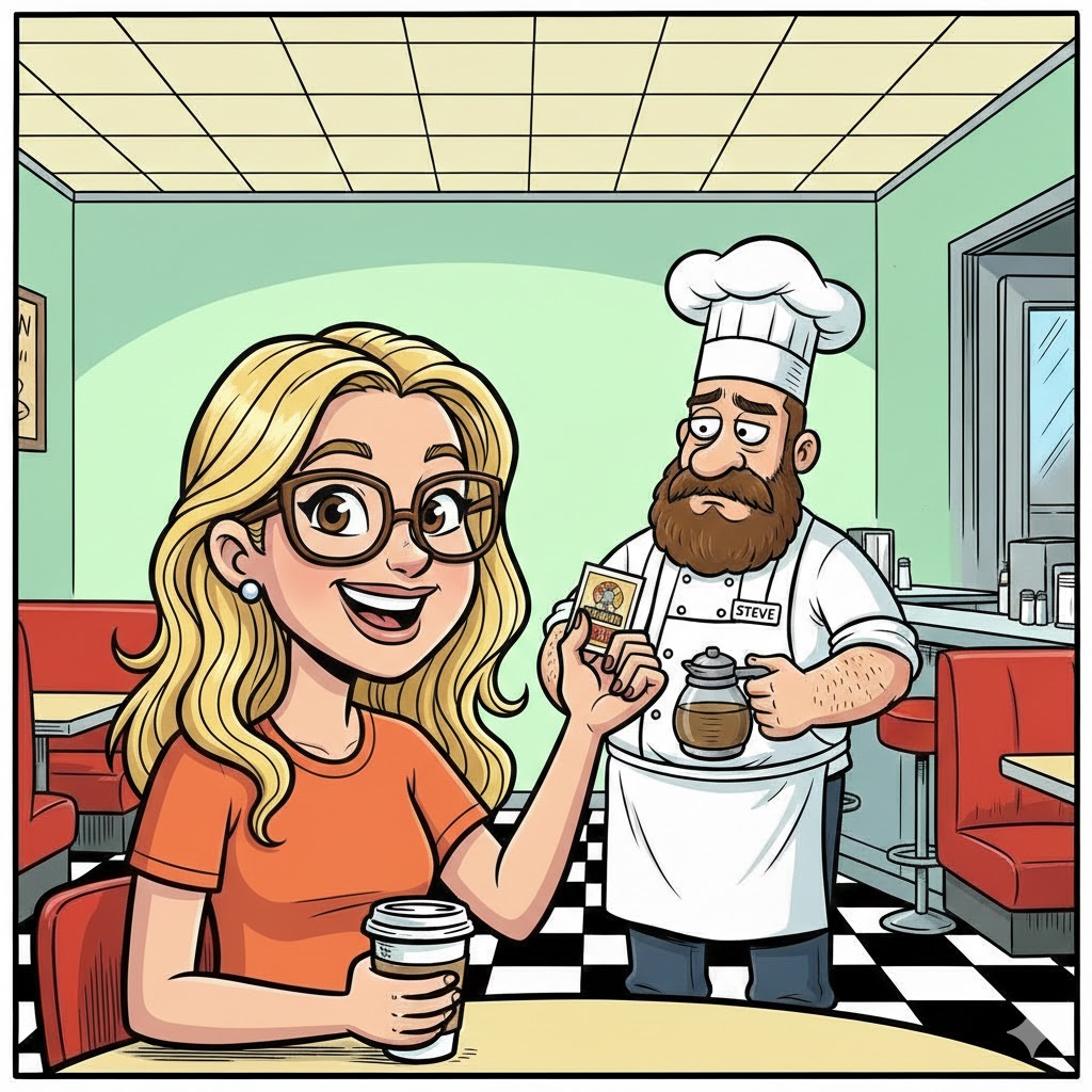 A blonde walked into a diner - Funny Good Stories