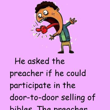 A Young Man With A Stutter Sells Bibles - Funny Good Stories