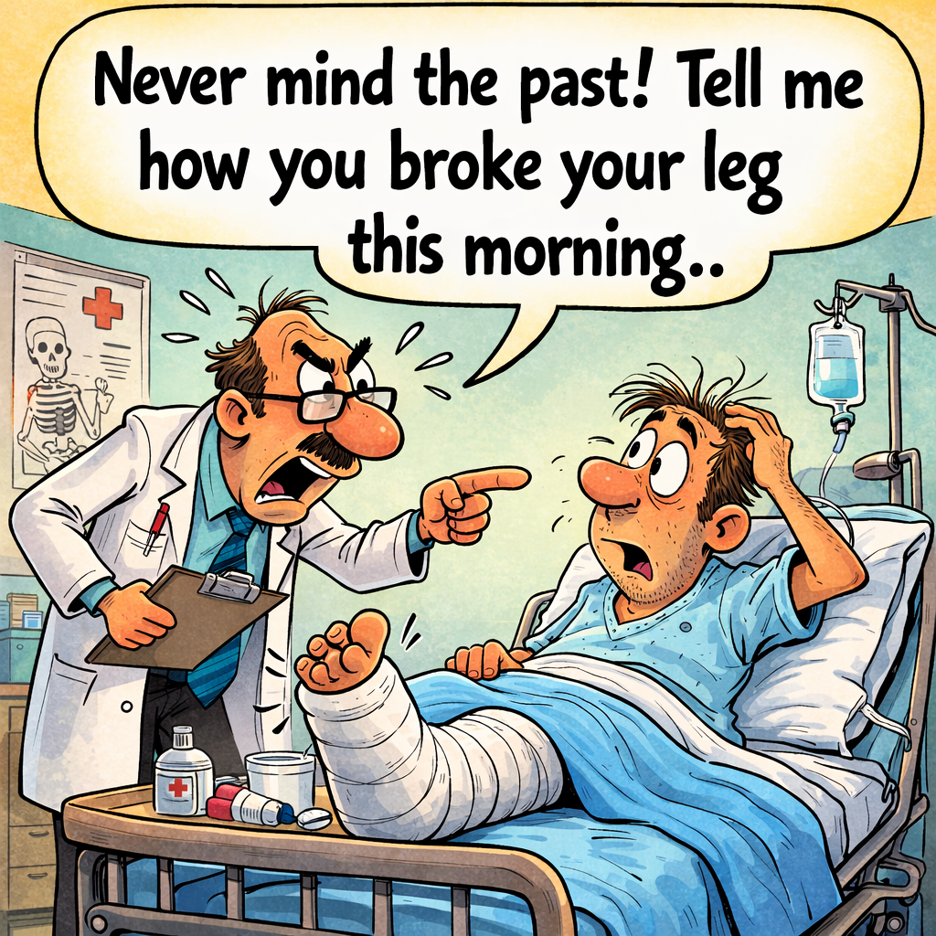 Banta`s broken leg - Funny Good Stories