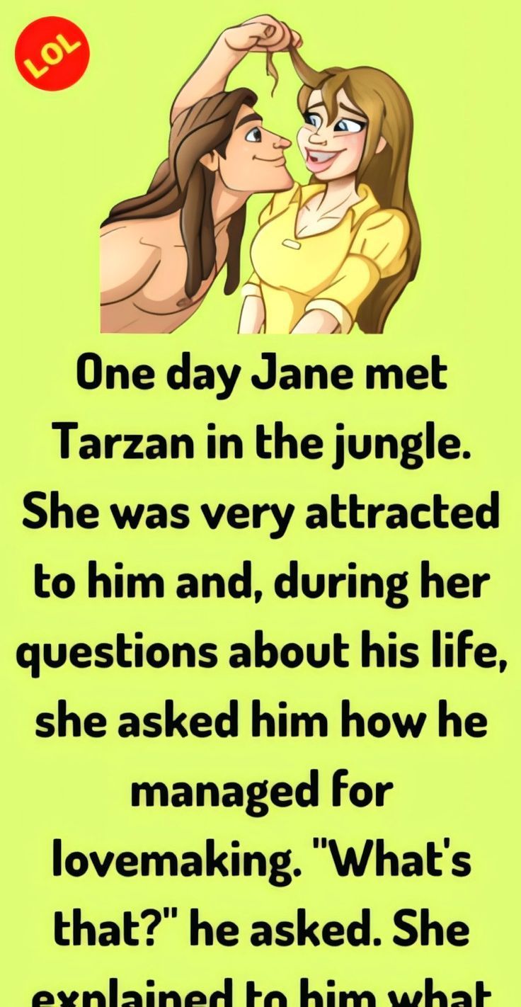 JANE met TARZAN - Funny Good Stories