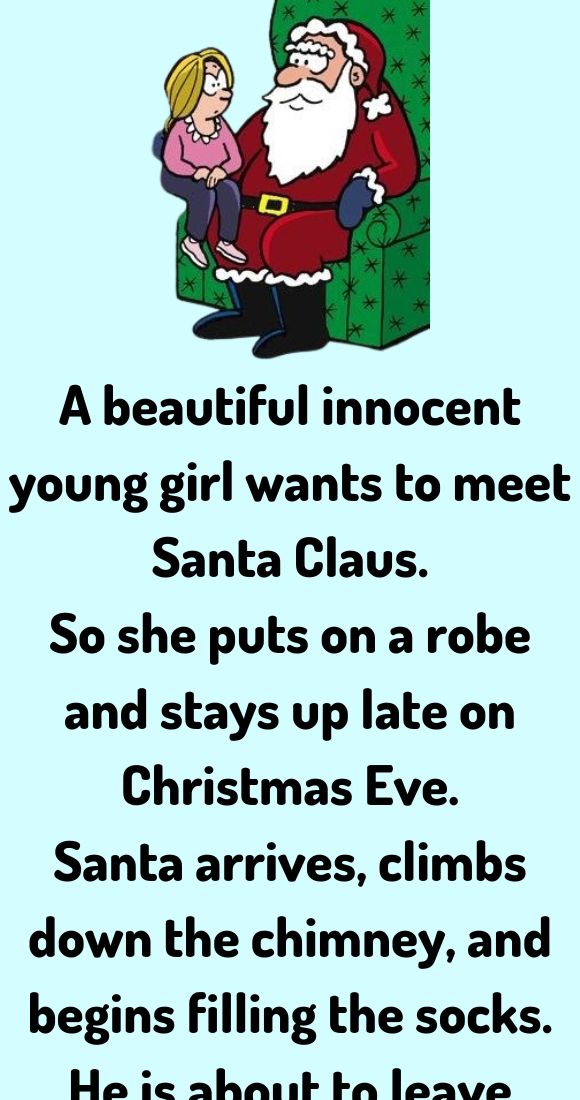 A young girl wants to meet Santa Claus - Funny Good Stories