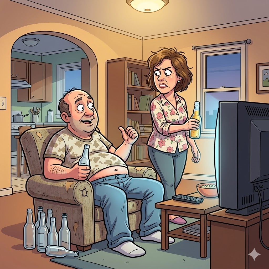 Video: Quick, get me a beer before it starts - Funny Good Stories