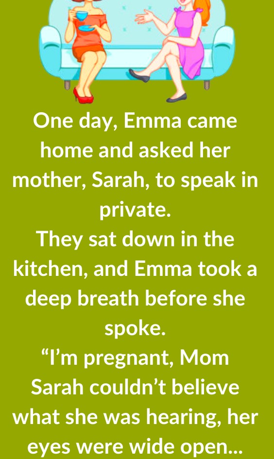 One day, Emma came home and asked her mother - Funny Good Stories