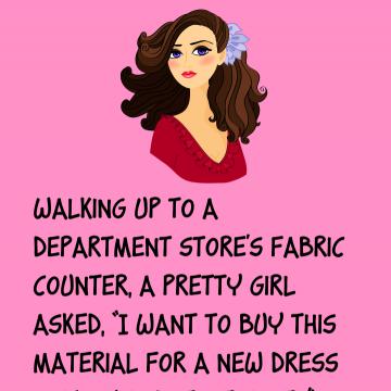 Walking up to a department store - Funny Good Stories