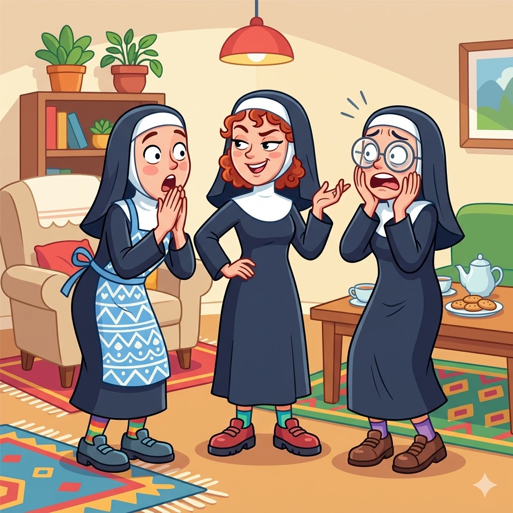 Video: Nuns are talking - Funny Good Stories