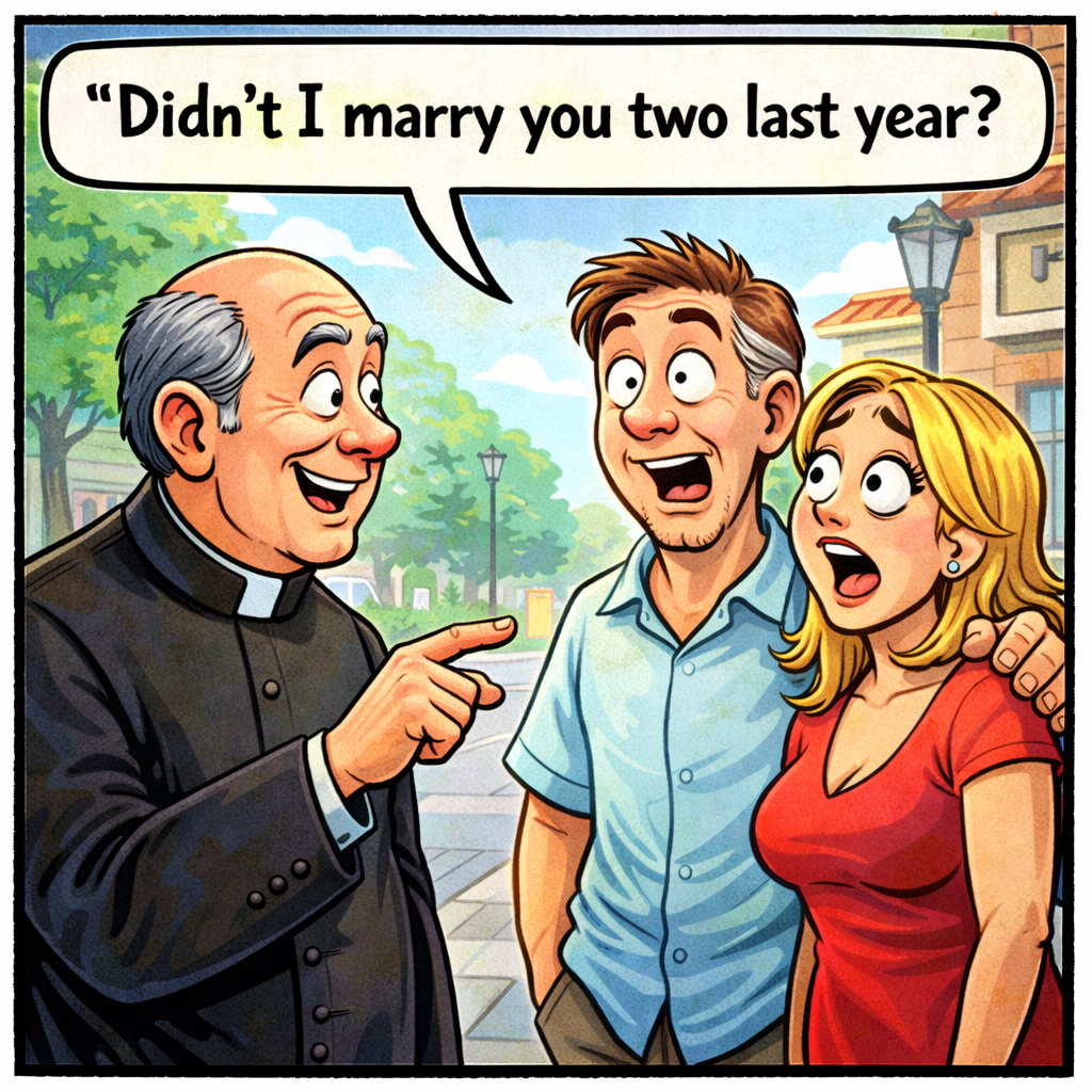 Didn’t I marry you two last year? - Funny Good Stories