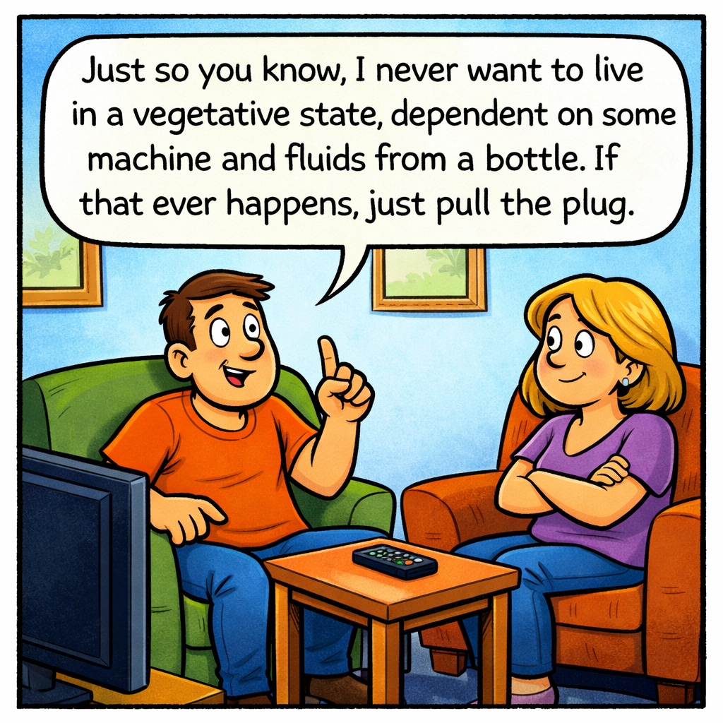 A vegetative state - Funny Good Stories