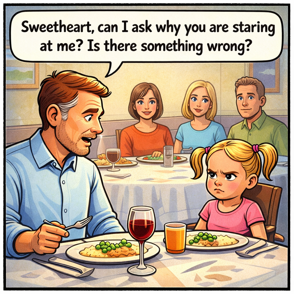 Why you are staring at me? - Funny Good Stories