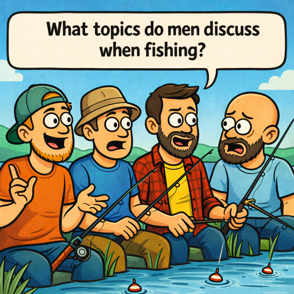Video: What topics do men discuss when fishing? - Funny Good Stories